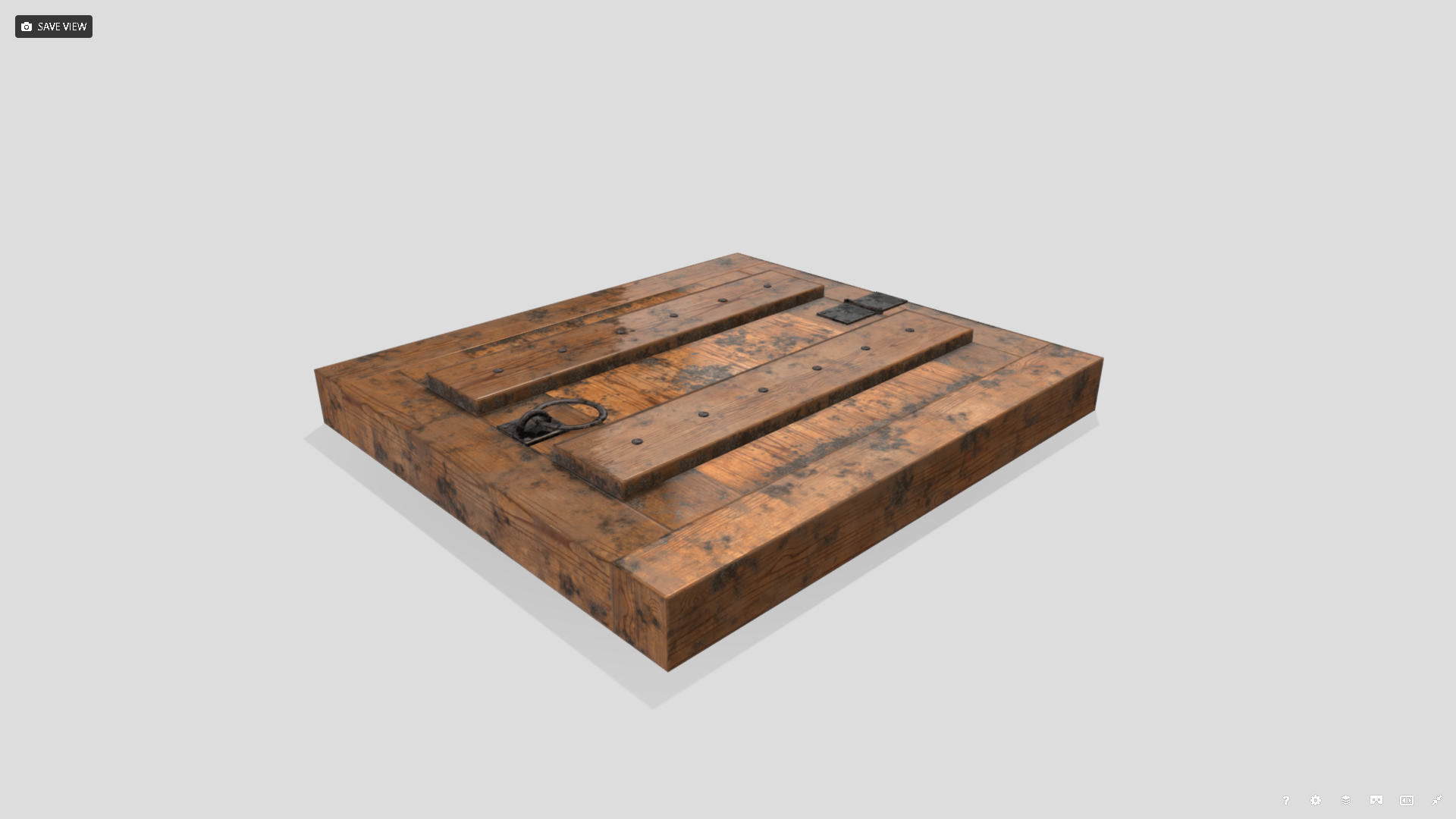 STL-Datei Trap door・Modell zum Herunterladen und 3D-Drucken・Cults