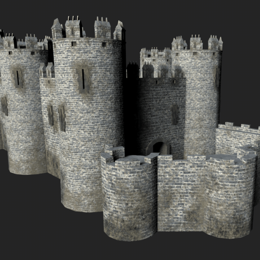 Download STL Medieval Castle ・ Cults