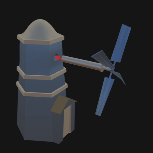 Download free OBJ file Garden Windmill • 3D printing object ・ Cults