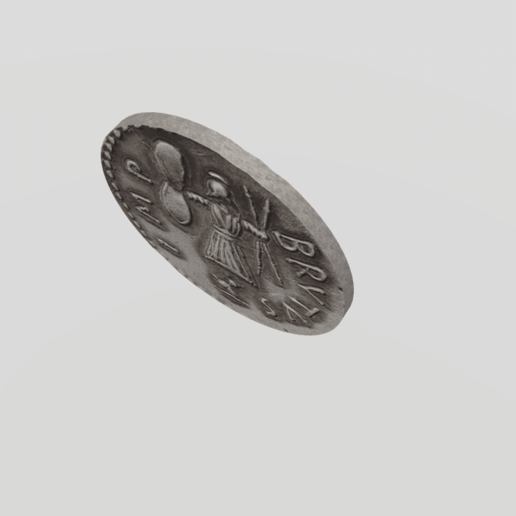 Download 3D printing templates Roman Coin ・ Cults