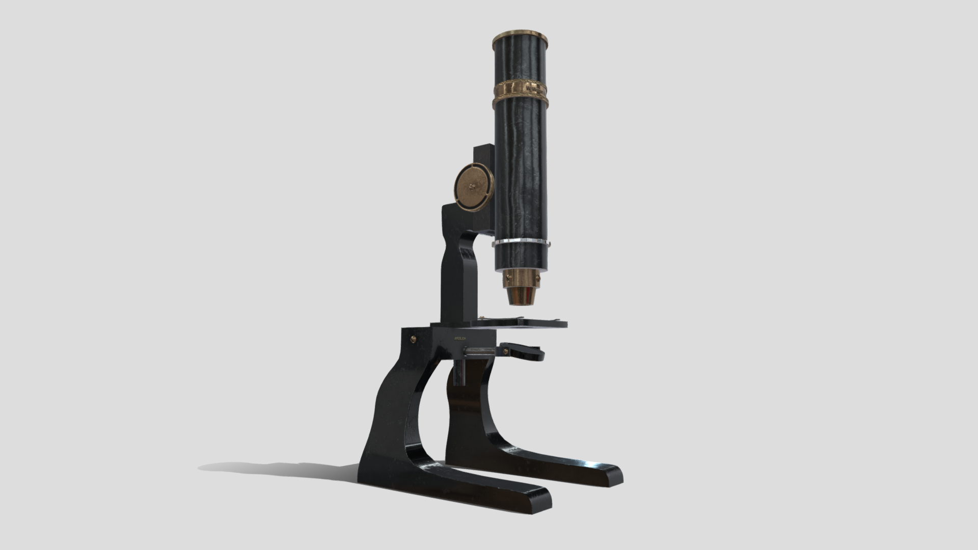 STL file Antique Microscope 🔬・3D printer model to download・Cults