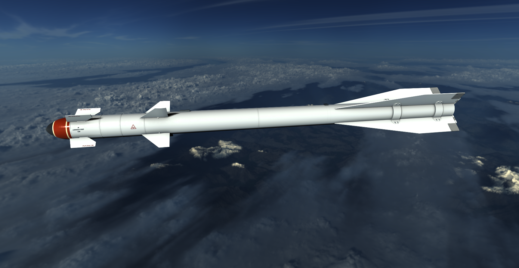 OBJ file Vympel R60 Missile・3D printer model to download・Cults