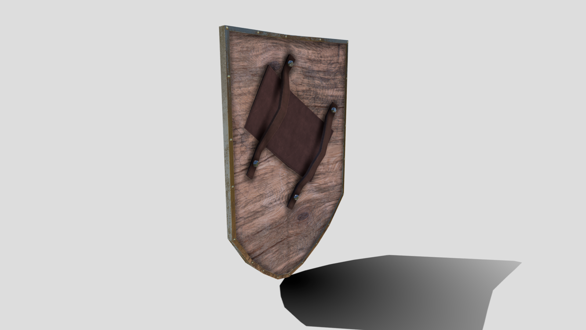 Download 3DS file Medieval stylised shield • 3D print design ・ Cults