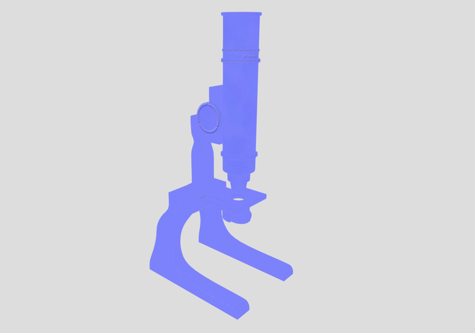 STL file Antique Microscope 🔬・3D printer model to download・Cults