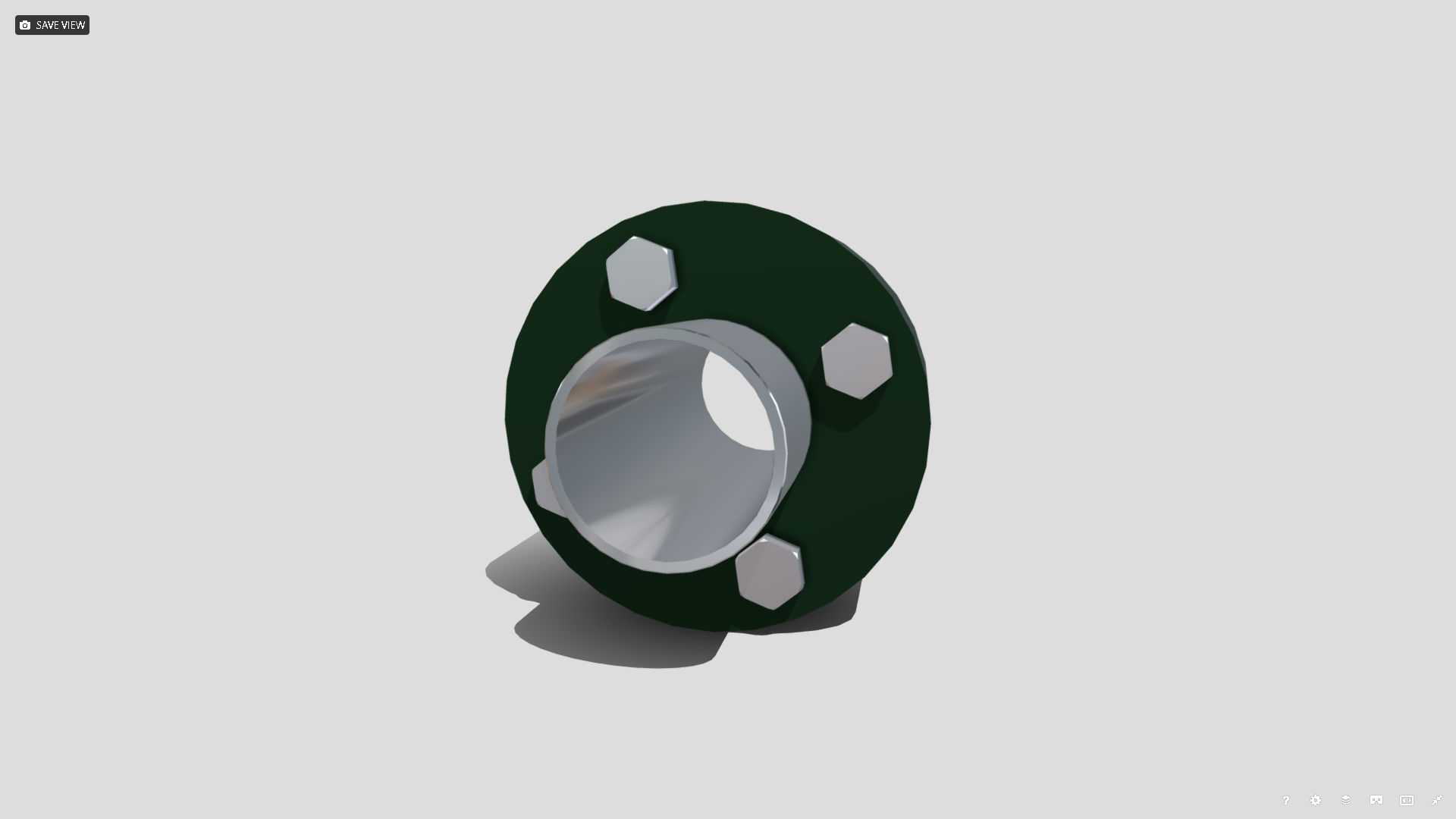 STL file Machinery - Pipe Flange・3D print design to download・Cults