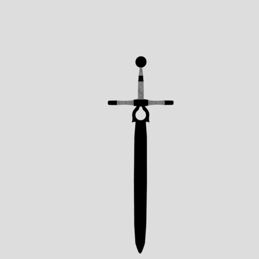 Download 3D printer templates Thunderstruck Sword ・ Cults