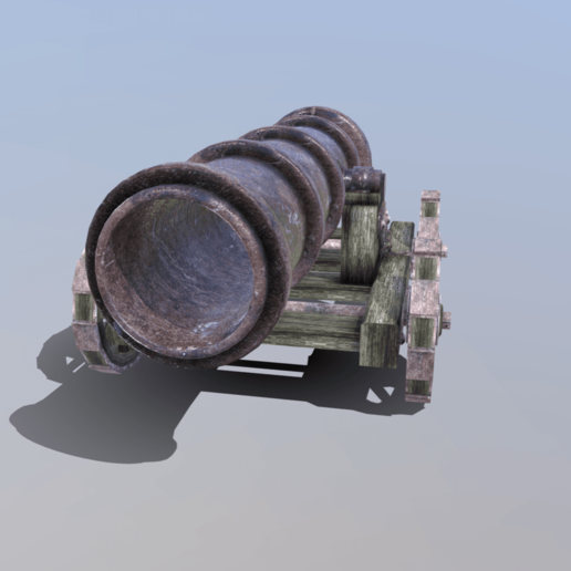Download 3D printing models Ships Cannon ・ Cults