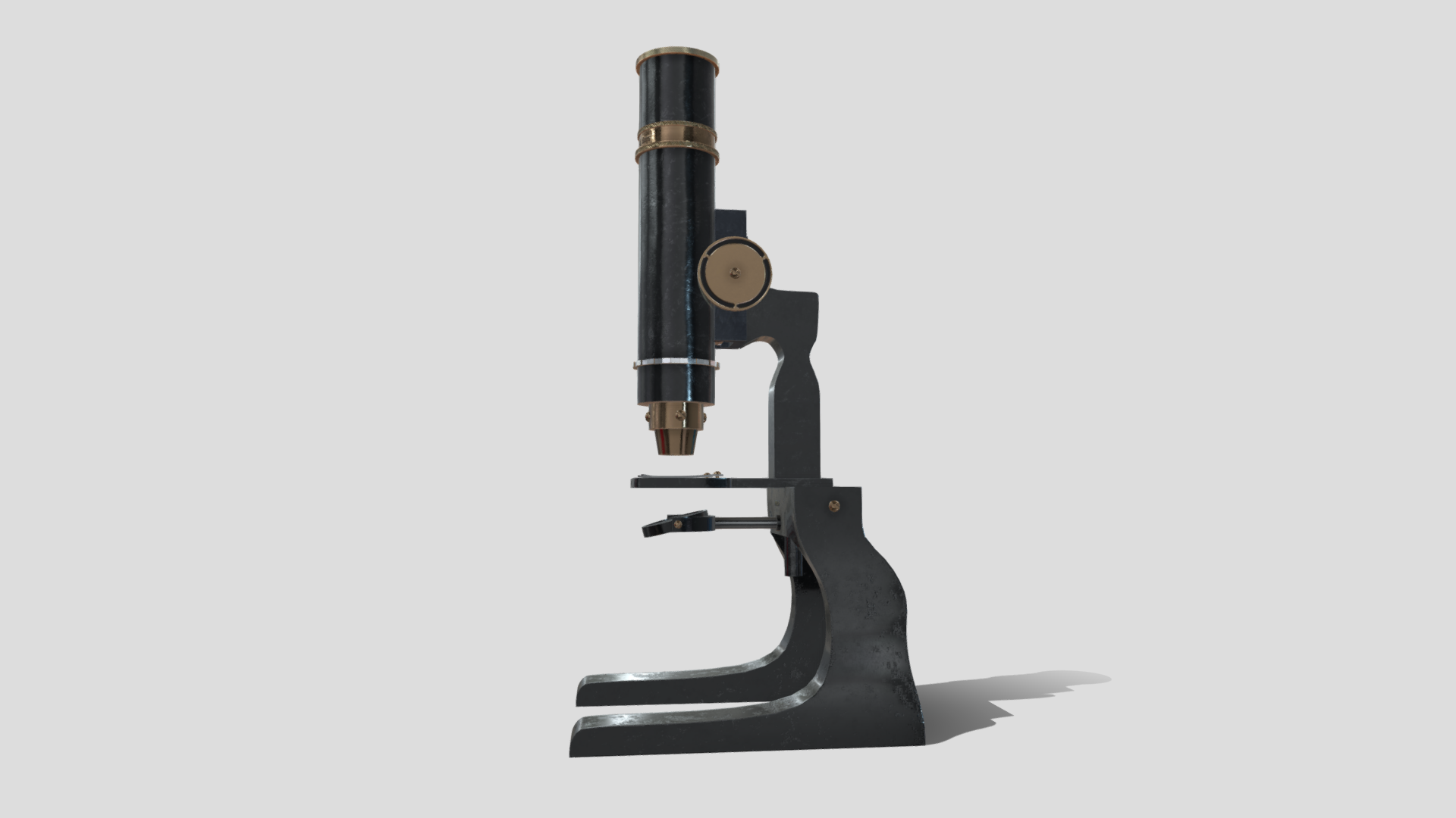 STL file Antique Microscope 🔬・3D printer model to download・Cults