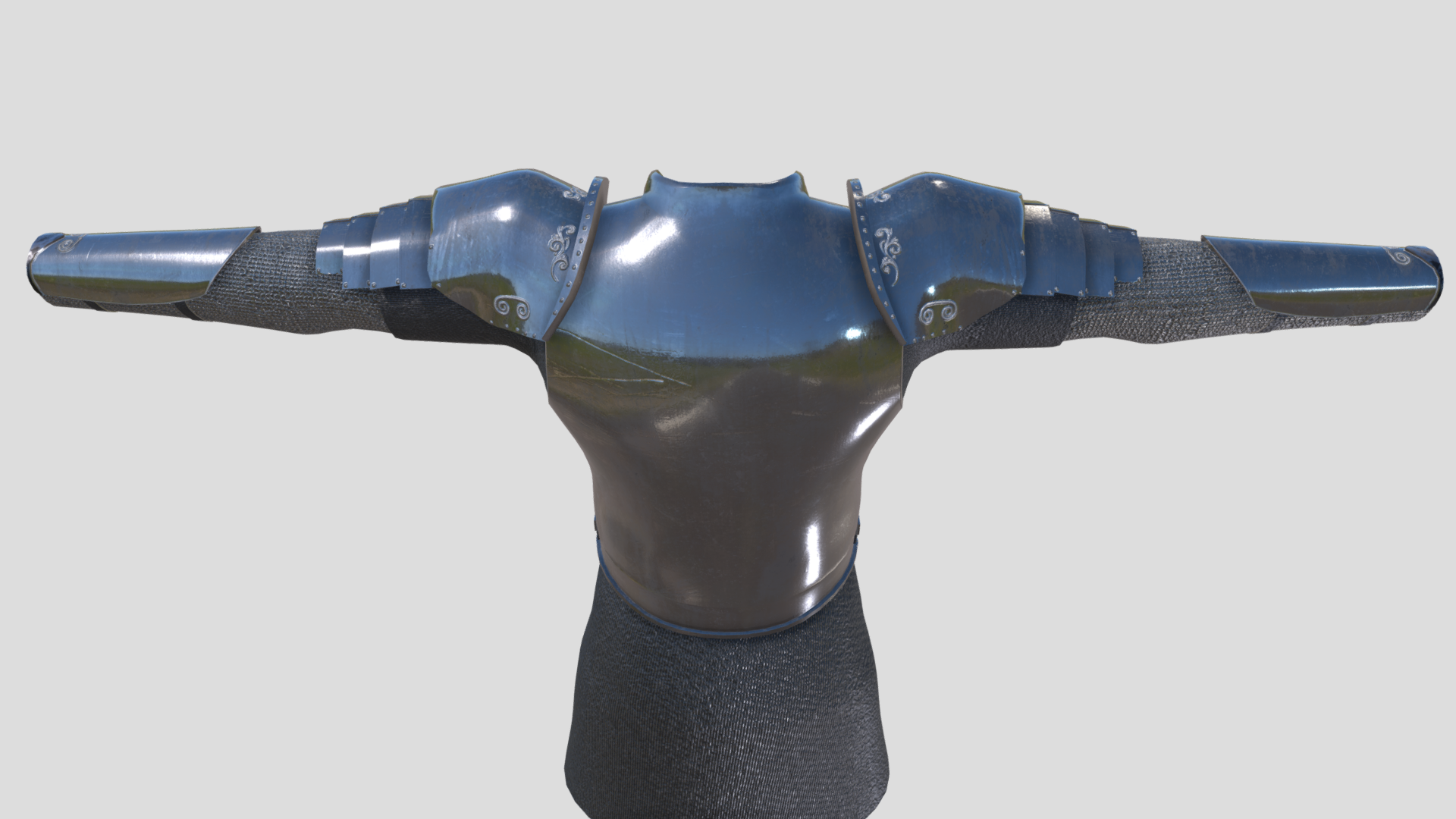 STL file Medieval Armour ♀️・3D printing idea to download・Cults