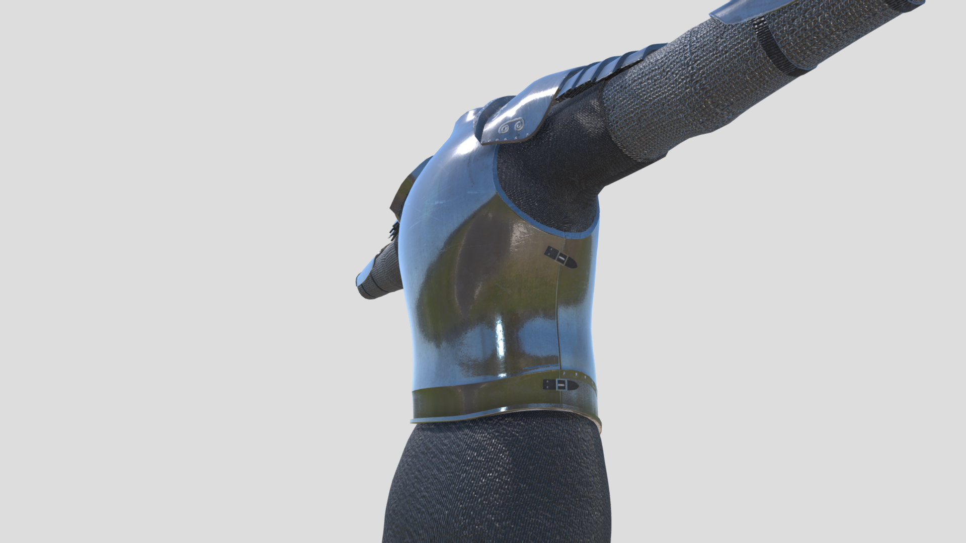 STL file Medieval Armour ♀️・3D printing idea to download・Cults