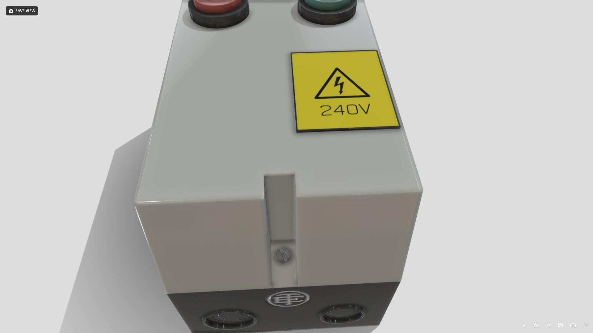 STL file Electrical Motor Starter Panel・3D printing design to download ...