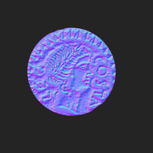 Download 3D printing templates Roman Coin ・ Cults