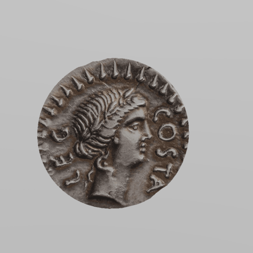 Download 3D printing templates Roman Coin ・ Cults