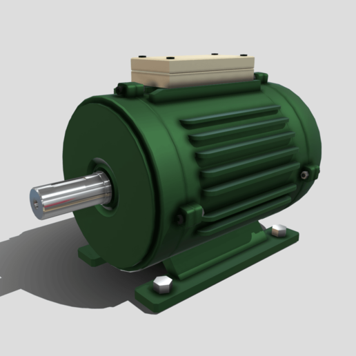 Download 3DS file Machinery - Electric Motor • Design to 3D print ・ Cults