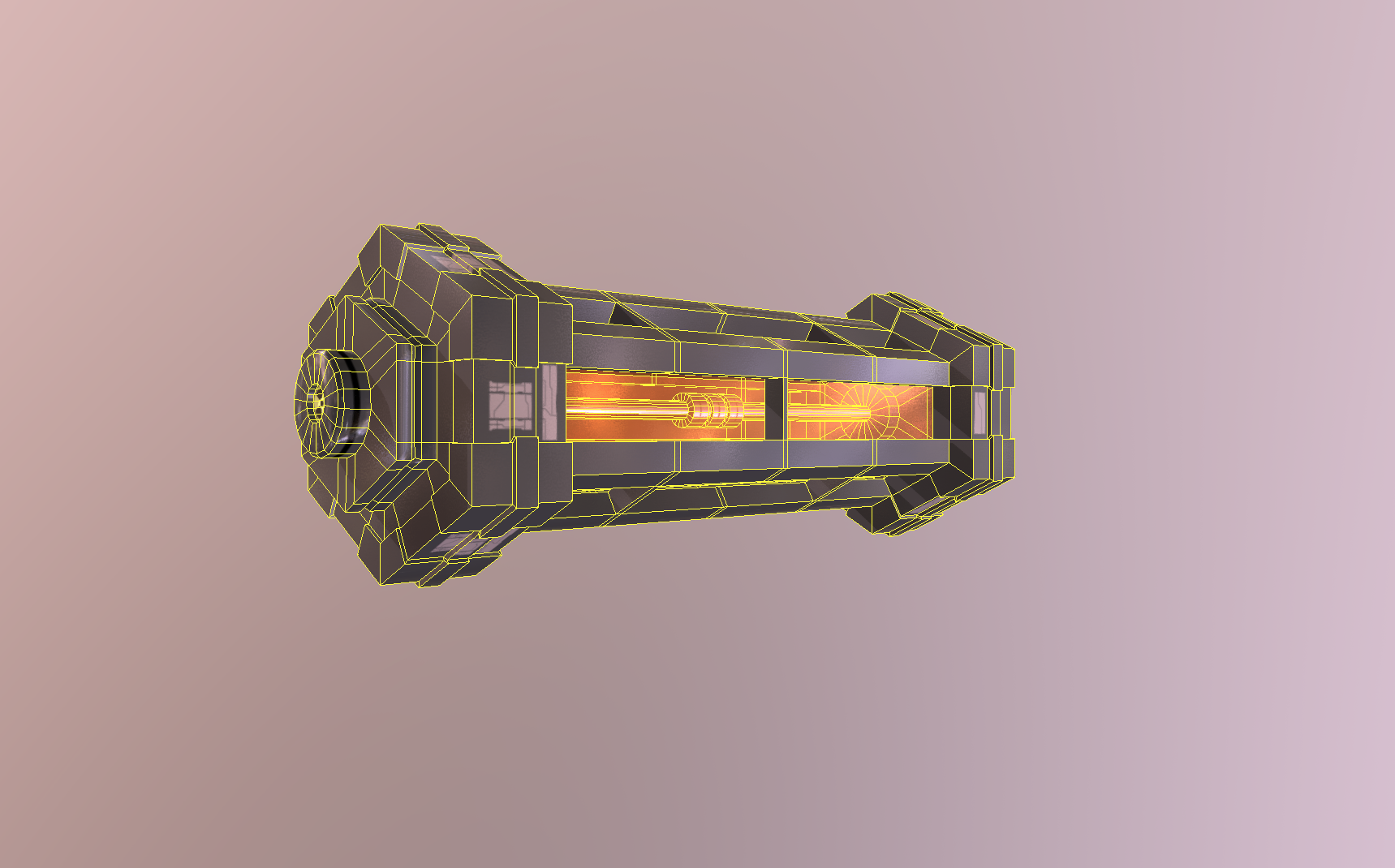 Télécharger fichier 3DS Cellule énergétique de science-fiction • Objet ...