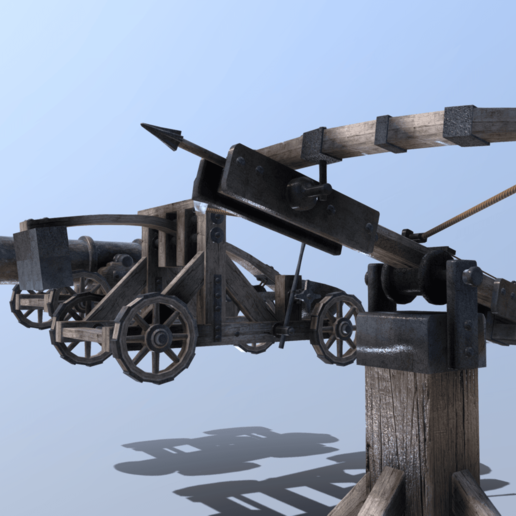 Download 3D print files Medieval Siege Weapons Pack ・ Cults