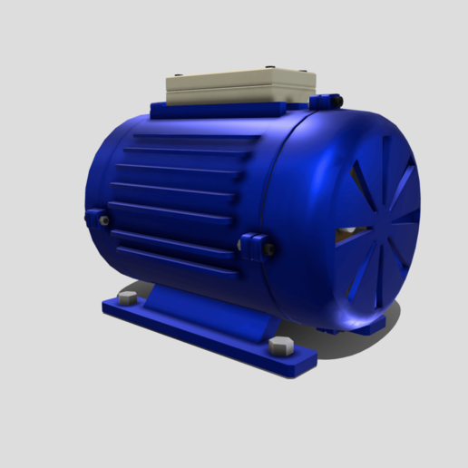 Download 3DS file Machinery - Electric Motor • Design to 3D print ・ Cults