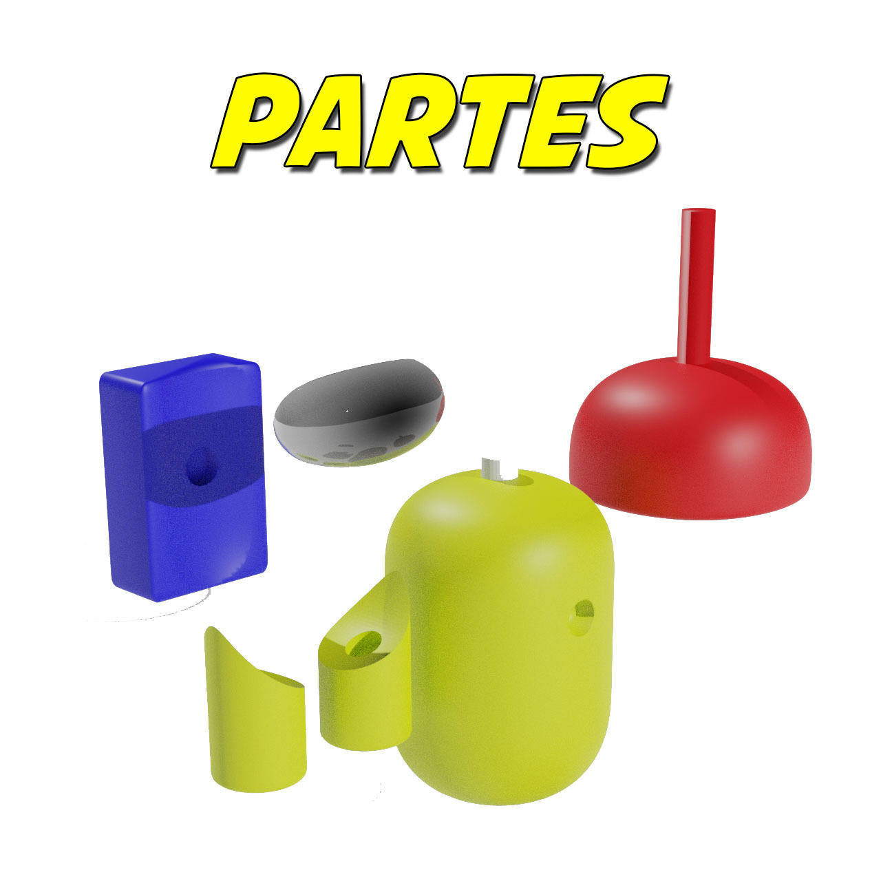 Archivo 3D AMONG US - ARMABLE BUILDABLE 🎨・Modelo para descargar y ...