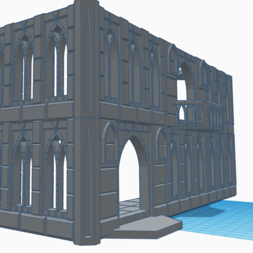 Download STL file Ultimate Modular Gothic Building Kit - For small ...