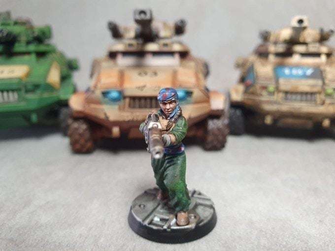 Free STL file Alternative Guard Model with Laser Rifle - Female ...