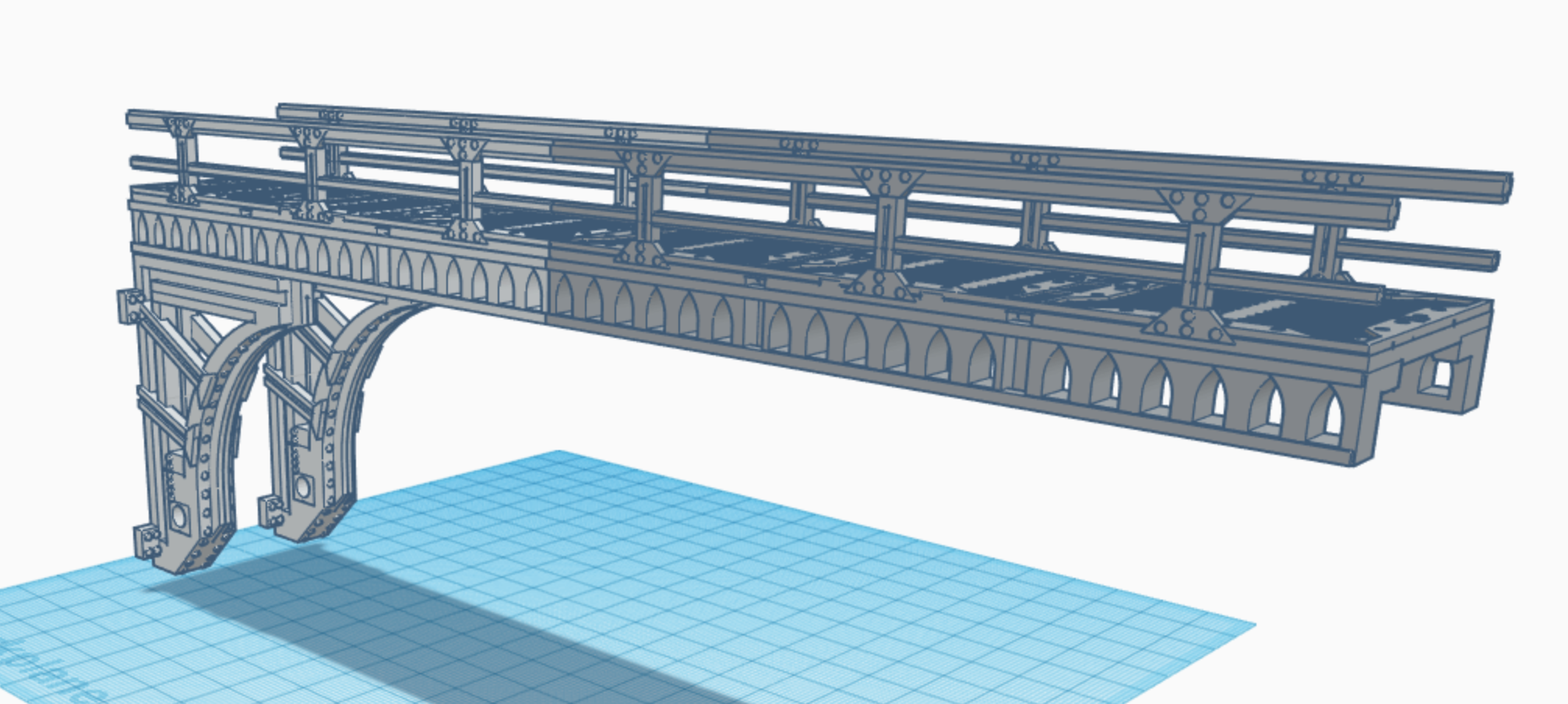 STL file Ultimate Modular Bridge Set for Necromunda Tables 🌉・3D printer ...