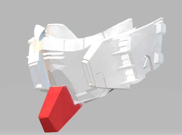 STL file Gundam inspired mask 🤖・3D printing design to download・Cults