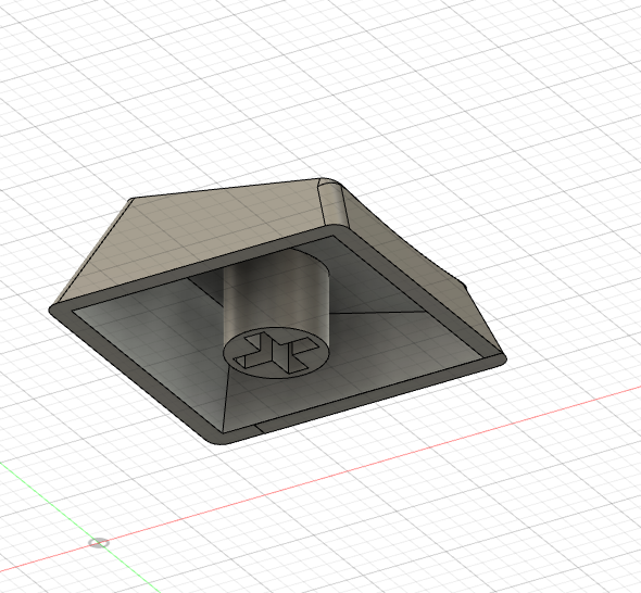 Free STL file keyboard key・3D printable object to download・Cults