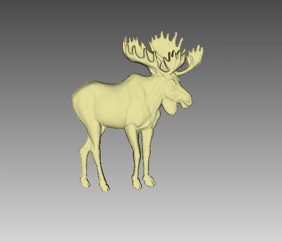 Free STL file moose・3D print object to download・Cults