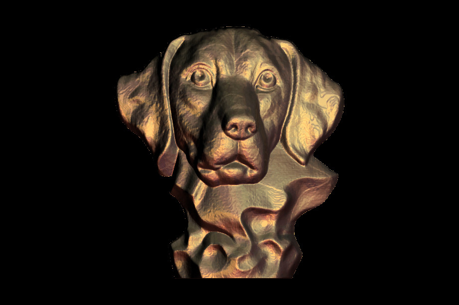 Free STL file cute hunting dog 🐕・3D print design to download・Cults