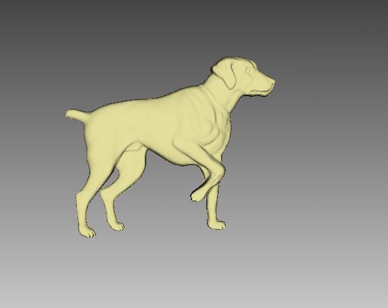 Free STL file hunting dog arrêt・3D printing idea to download・Cults