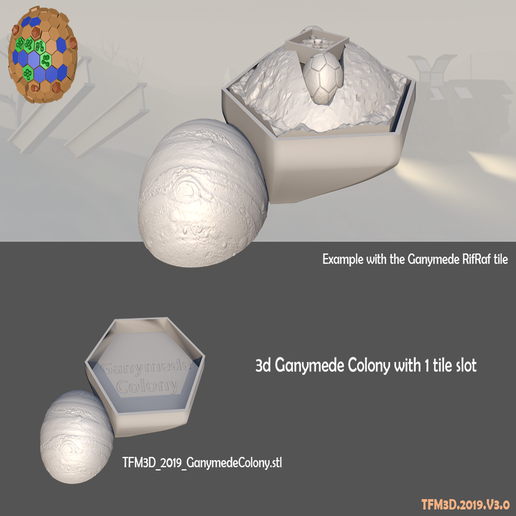 Download free STL file TerraForming Mars 3d board • 3D printing model ...