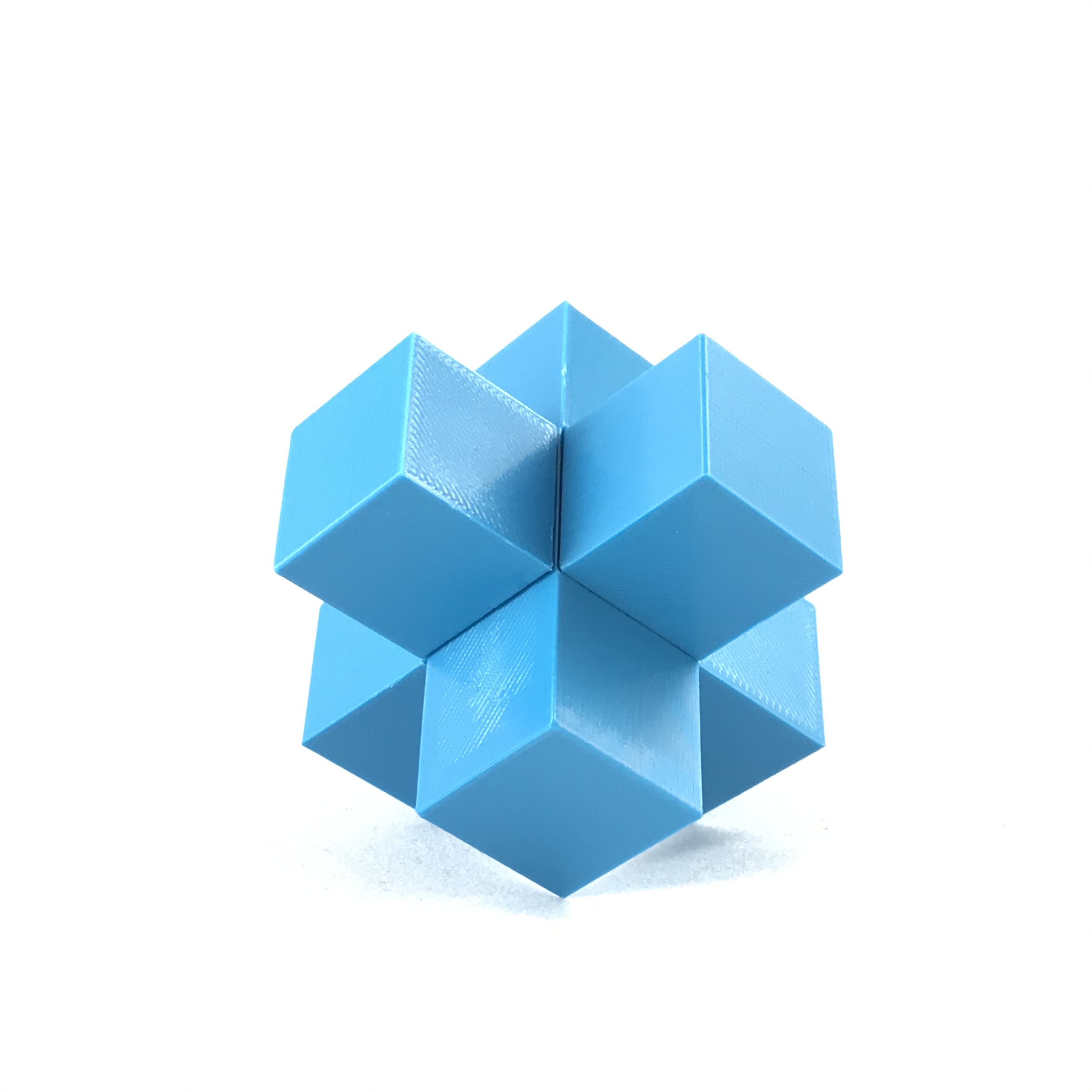 Free STL file TRIPLE CROSS PUZZLE・Object to download and to 3D print・Cults