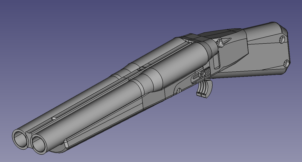 Free 3D file Airsoft DB SBS Shotgun・3D printable model to download・Cults