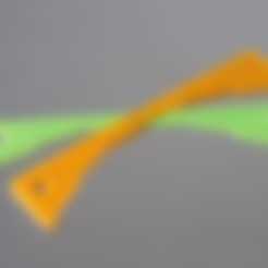 Download free STL file Crab Ruler (California) • Object to 3D print ・ Cults