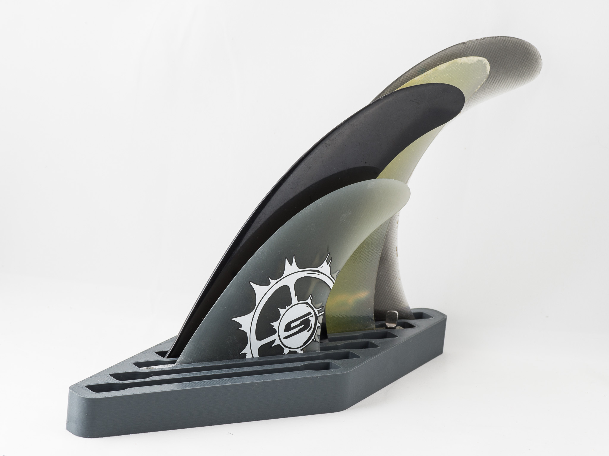 Free STL file Longboard Fin Rack・3D printable model to download・Cults