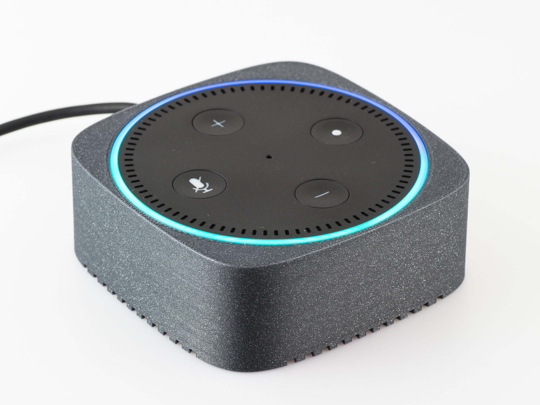 Download free STL file Magnetic Cover for Echo Dot • 3D printing ...