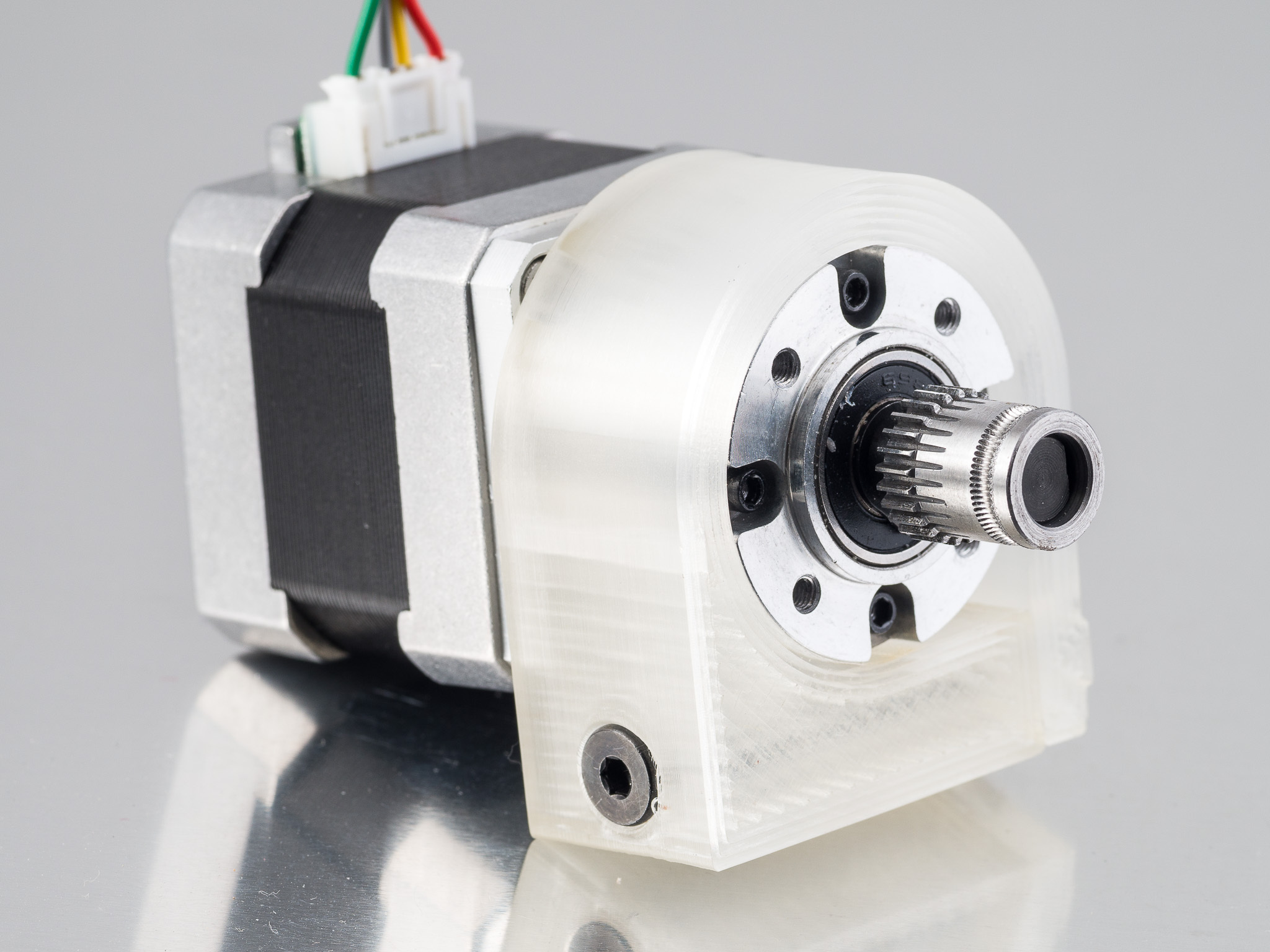 Download free STL file Geared Nema 17 Clamp • 3D printing model ・ Cults