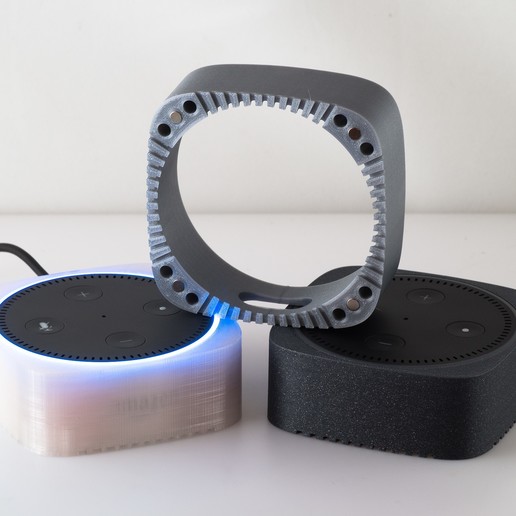 Download free STL file Magnetic Cover for Echo Dot • 3D printing ...