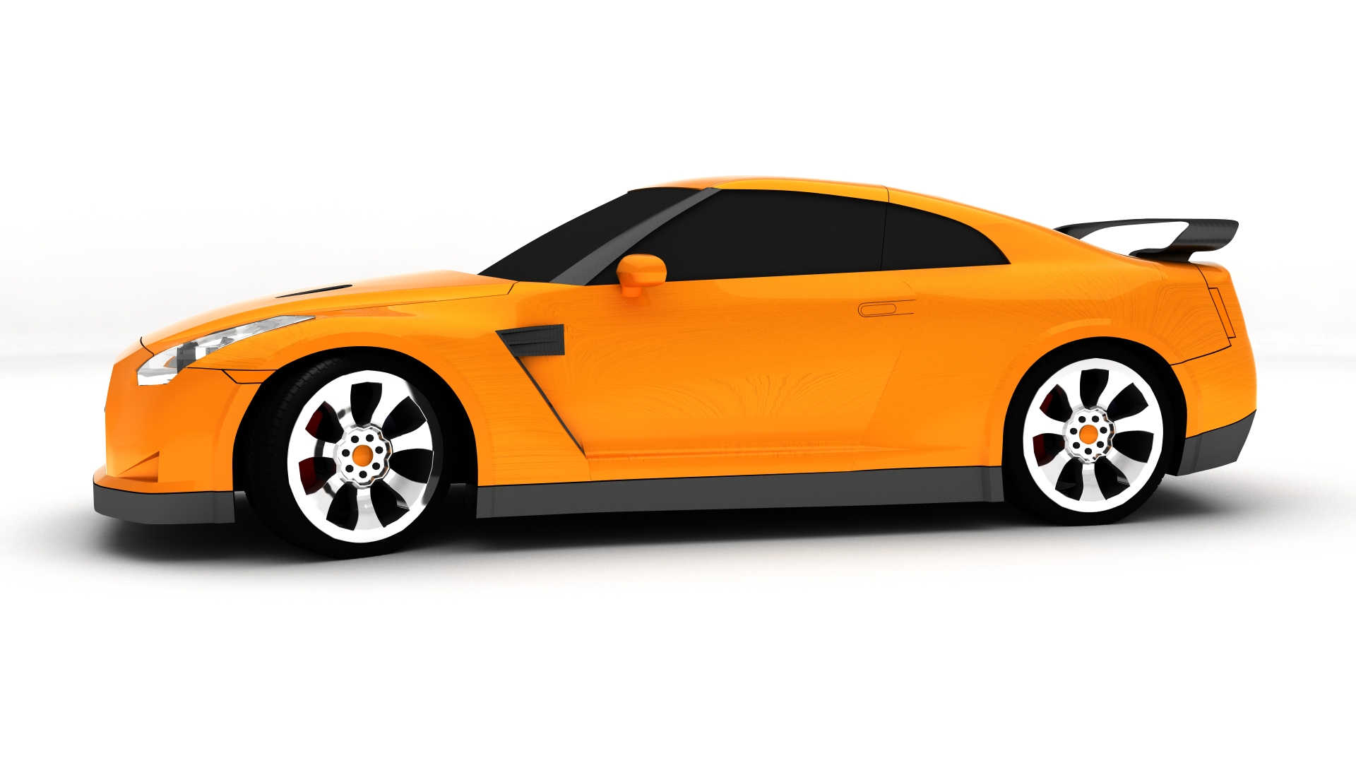 3D file Nissan GTR 2008 3D Model・3D printer model to download・Cults