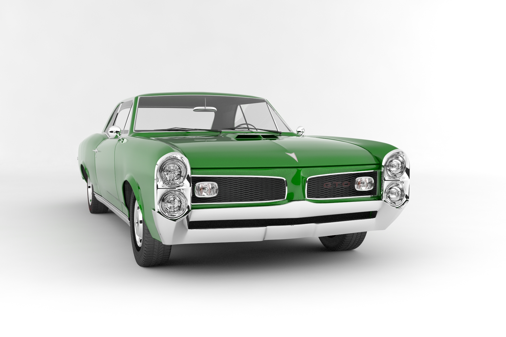 3D file Pontac GTO 2-Door hardtop 1966 3D Model・3D print design to ...