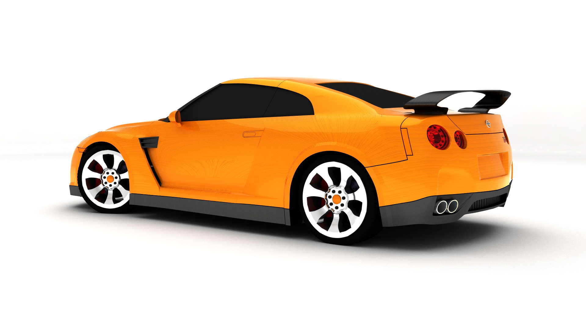 3D file Nissan GTR 2008 3D Model・3D printer model to download・Cults