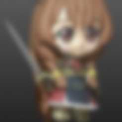 Download free 3D printing files Chibi Raphtalia - Tate no yuusha Anime ...