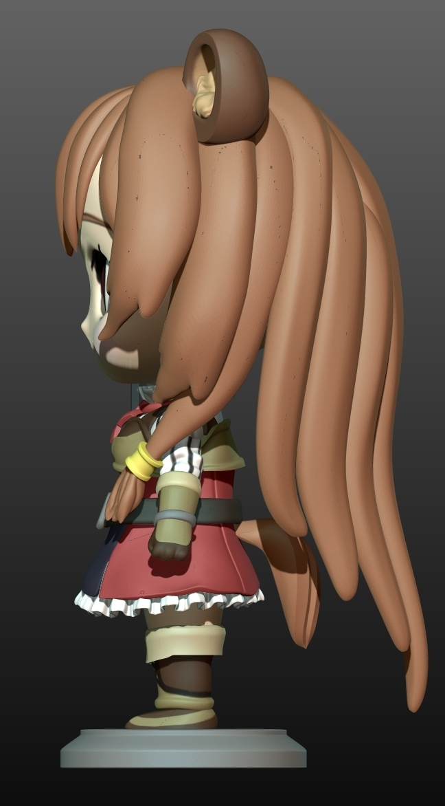 Free STL file Chibi Raphtalia - Tate no yuusha Anime 🎲・3D printable ...
