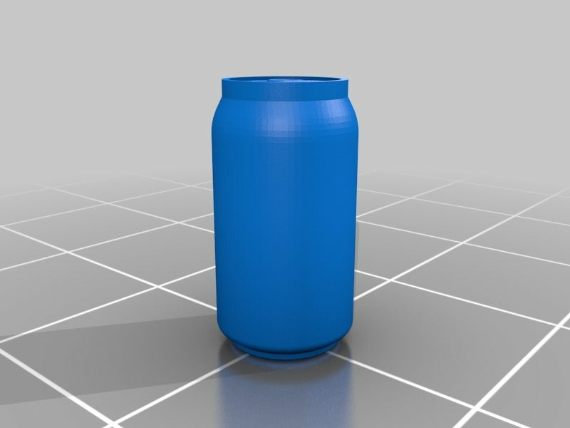 Free STL file 1/10th scale Pop or Beer can 🍺・3D printing idea to ...