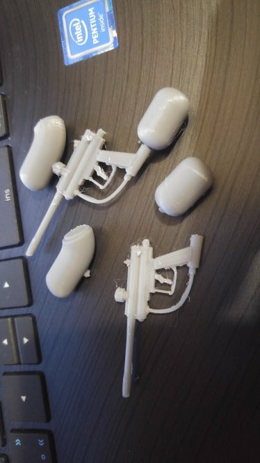 Free STL file Paintball gun 1/10th・Template to download and 3D print・Cults