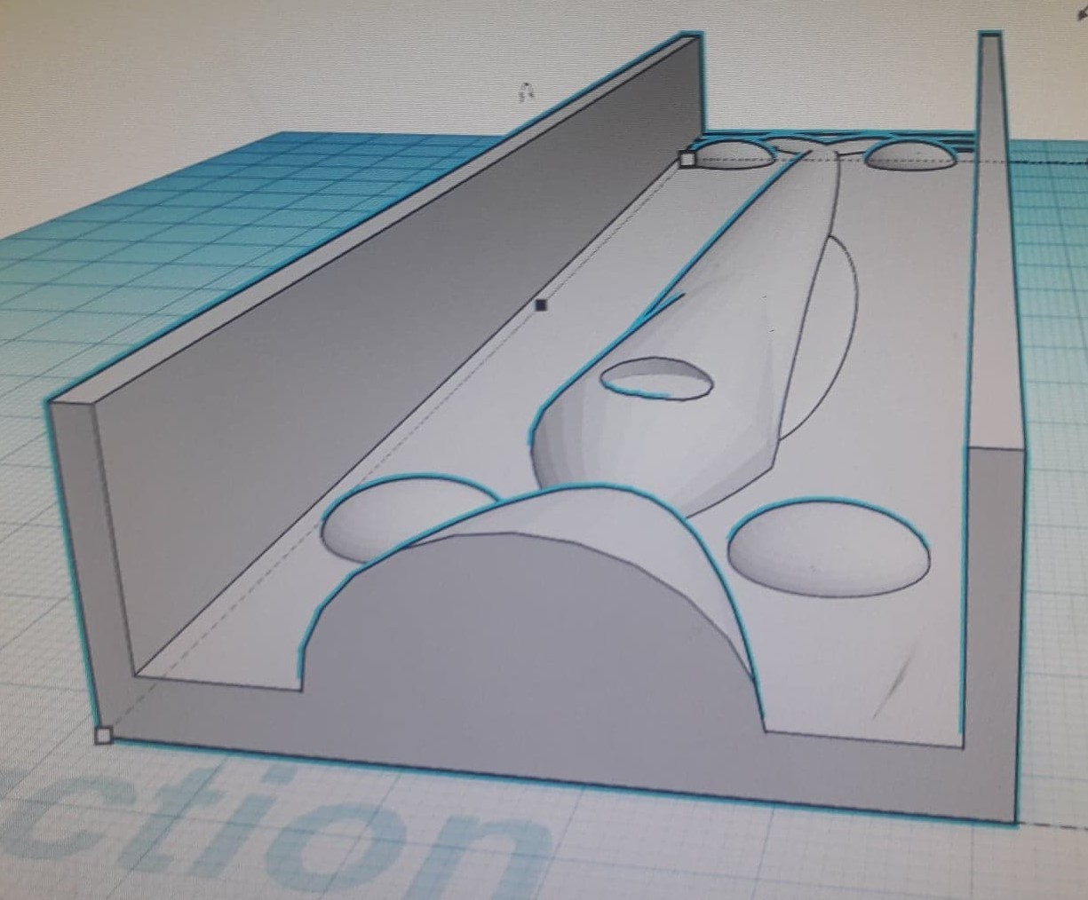 STL file Reverse Mould Counter Mould 135mm・3D printing model to ...