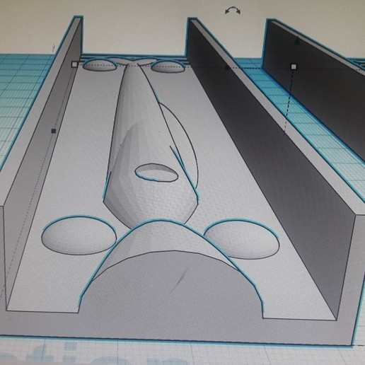 Download 3D printer templates Reverse Mould Counter Mould 135mm ・ Cults