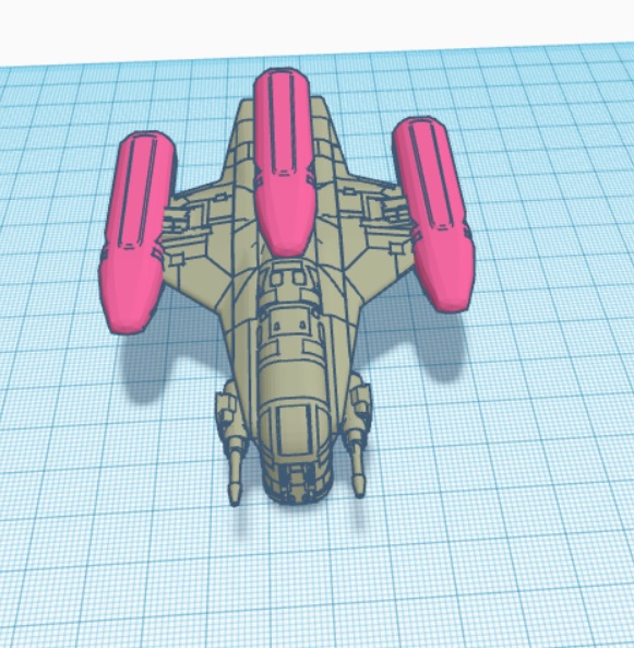 STL file razor crest st 2.0・3D printable model to download・Cults