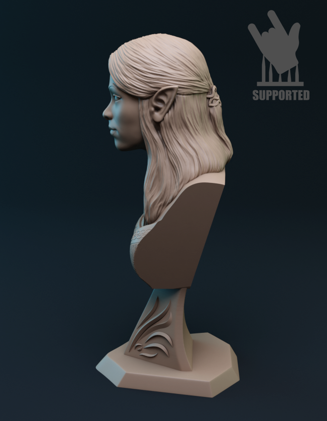 Archivo STL elf princess・Modelo para descargar y imprimir en 3D・Cults