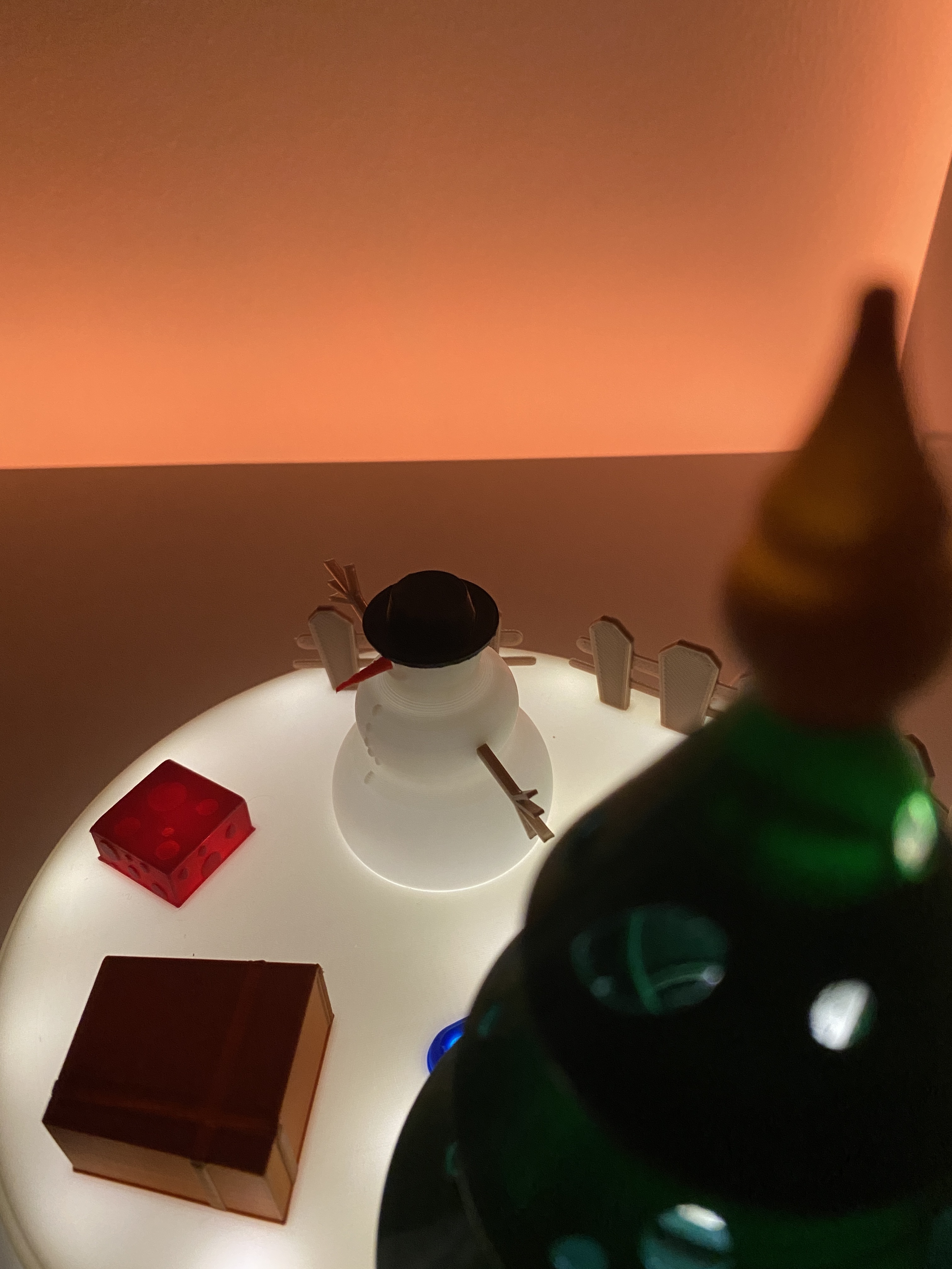 3D file Christmas Night Lamp 🎄・Template to download and 3D print・Cults